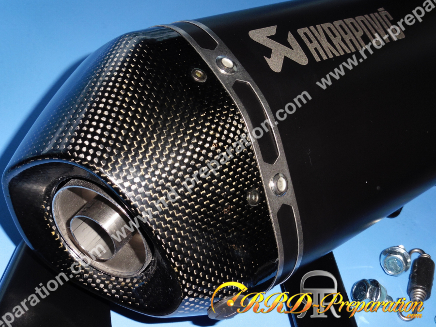 AKRAPOVIC RACING BLACK exhaust for maxi-scooter 125, 150 VESPA ...