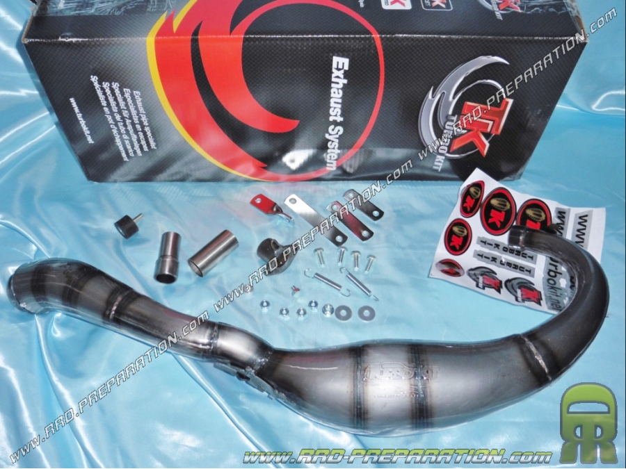Exhaust TURBOKIT TK CARRERAS 50cc low passage for motorcycles 50cc ...