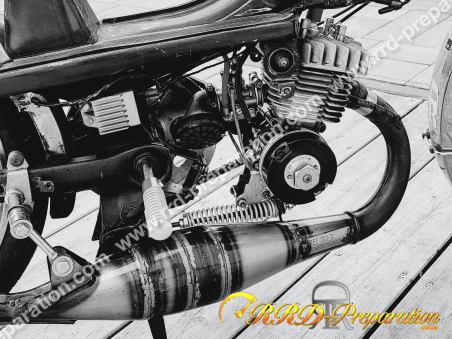 Complete engine assembled RRD RACING 4 transfers 75cc MBK 88, AV44 ...