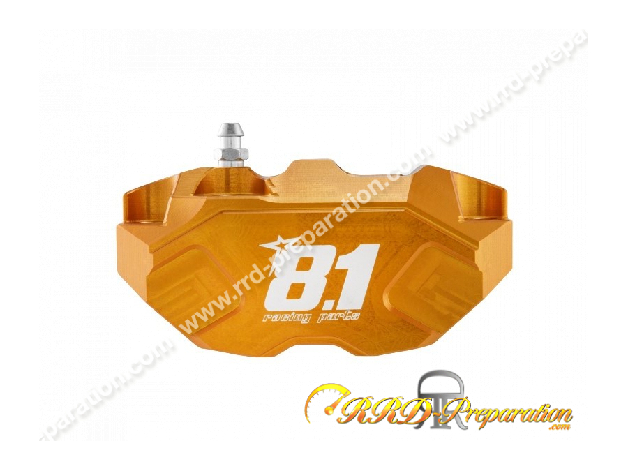 Pinza de freno mecanizada masa OTTOPUNTOUNO 4 pistones Hurricane universal radial distancia ...