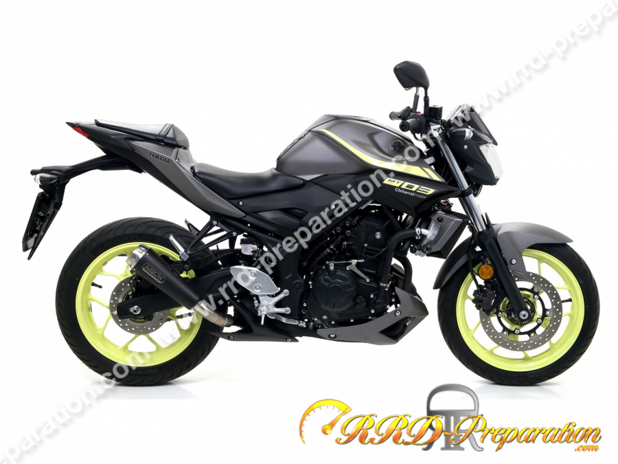 PRO-RACE ARROW exhaust silencer for Yamaha MT-03 from 2016/2019, YZF ...