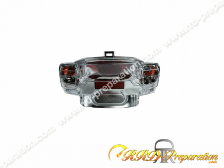 White rear light with REPLAY turn signals for MBK BOOSTER NG and YAMAHA ...
