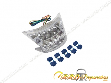 REPLAY LED rear light with turn signals, CE approved for PIAGGIO ZIP 50 ...
