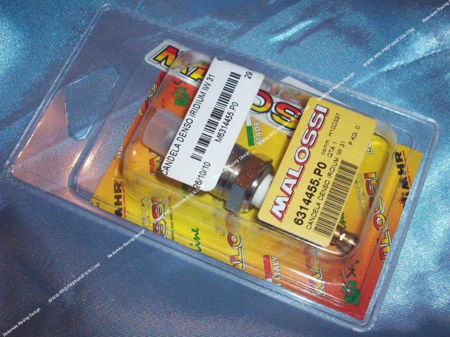 Bougie culot long MALOSSI MHR by DENSO IW31 iridium compétition (indice ...