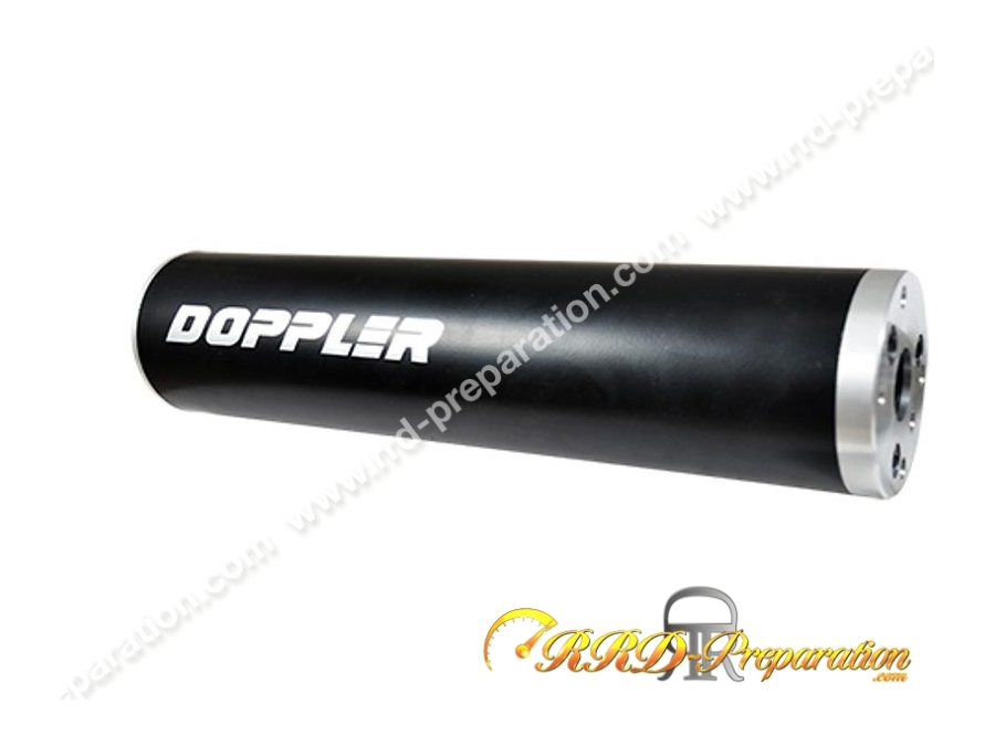 Silencer, cartridge DOPPLER ER1 Ø70mm in universal round aluminum