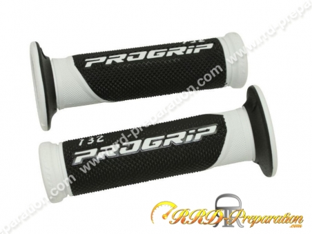 Handlebar grips, PROGRIP 732 color coatings to choose from color Black ...