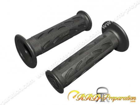 Handlebar grips, coating, black, open or closed sides, PROGRIP 723, 125 ...