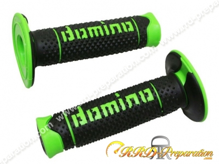 Handles of handlebar, coating sides closed, large two-tone ring DOMINO ...