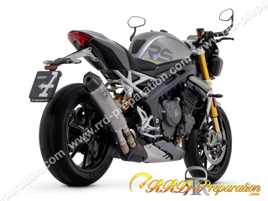 ARROW RACE-TECH exhaust silencer for TRIUMPH SPEED TRIPLE 1200 RS from ...