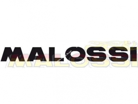 Sticker MALOSSI black 32cm
