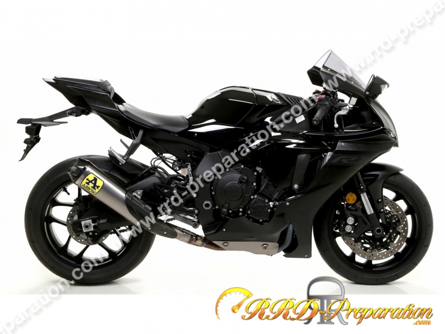 Ligne d'échappement complète ARROW Compétition "EVO" pour YAMAHA YZF R1 ...