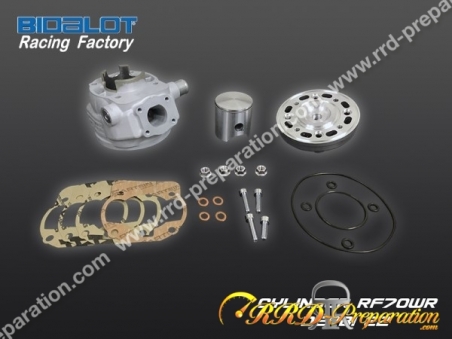 Kit 70cc high engine Ø47,6mm BIDALOT Racing RFWR70 aluminum DERBI euro ...