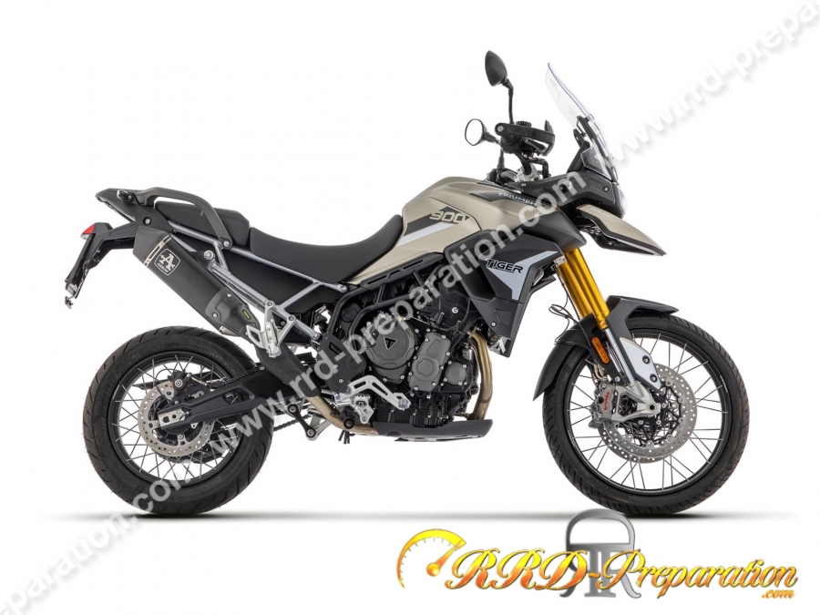 ARROW VELOCE silencer for original collector on TRIUMPH TIGER 850/900 ...