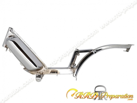 Chromed CGN frame / chassis for Peugeot 103 SP, MVL phase 2 5L tank