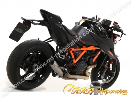 PRO-RACE ARROW silencer for original collector on KTM 1290 SUPERDUKE R ...