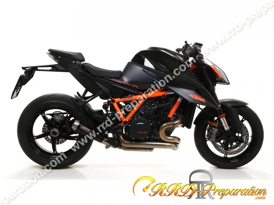 PRO-RACE ARROW silencer for original collector on KTM 1290 SUPERDUKE R ...
