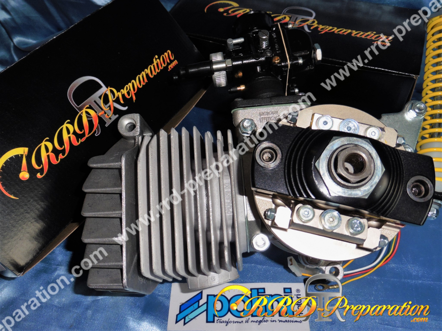 Motor completo montado RRD POLINI HYPER-RACING carrera larga 75cc MBK ...