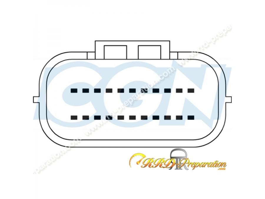 DOPPLER RACING CDI unit for scooter ignition 50cc 4t SYM CROSS / CROX ...