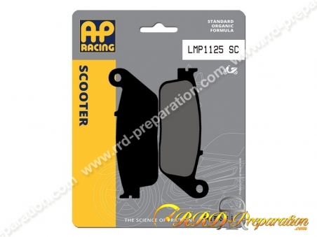 AP RACING SCOOTER Organic front/rear brake pads