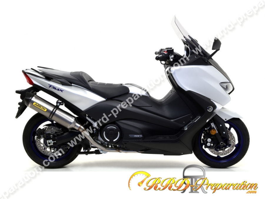 ARROW RACE-TECH exhaust silencer for YAMAHA TMAX 530 from 2017 to 2019 ...