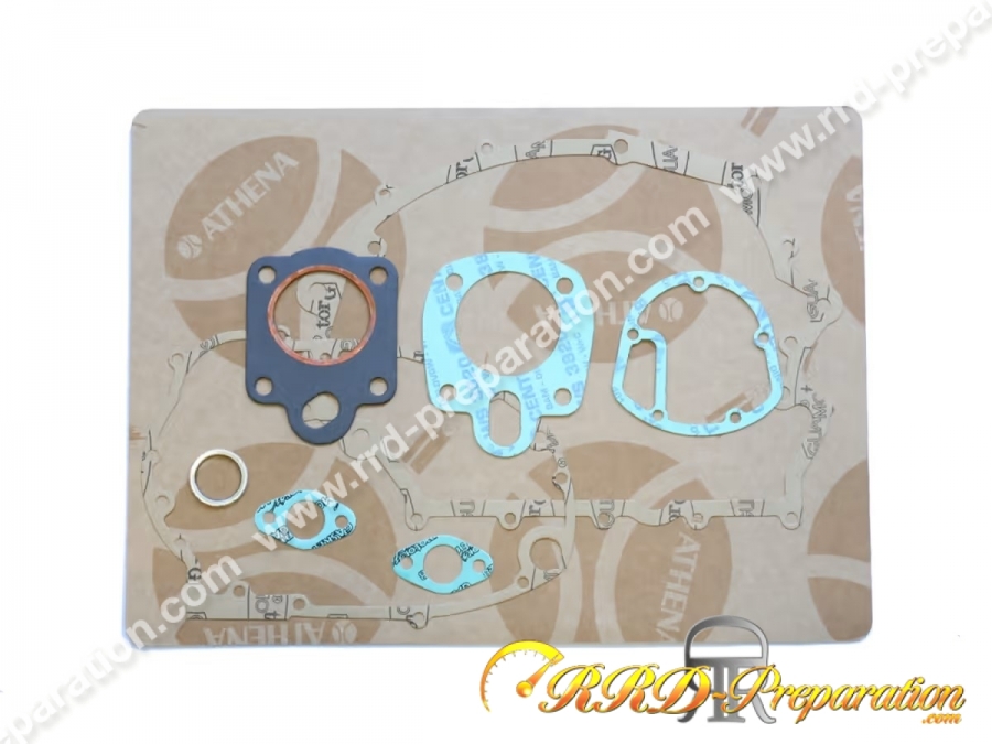 Complete engine gasket kit (8 pieces) ATHENA for GILERA 4T 5 VEL 124cc and 125cc engine