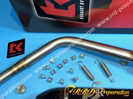 Pot d'échappement TURBOKIT TK H2 pour DAELIM ROADWIN 125 4T de 2004 a 2017 Catalysé Non