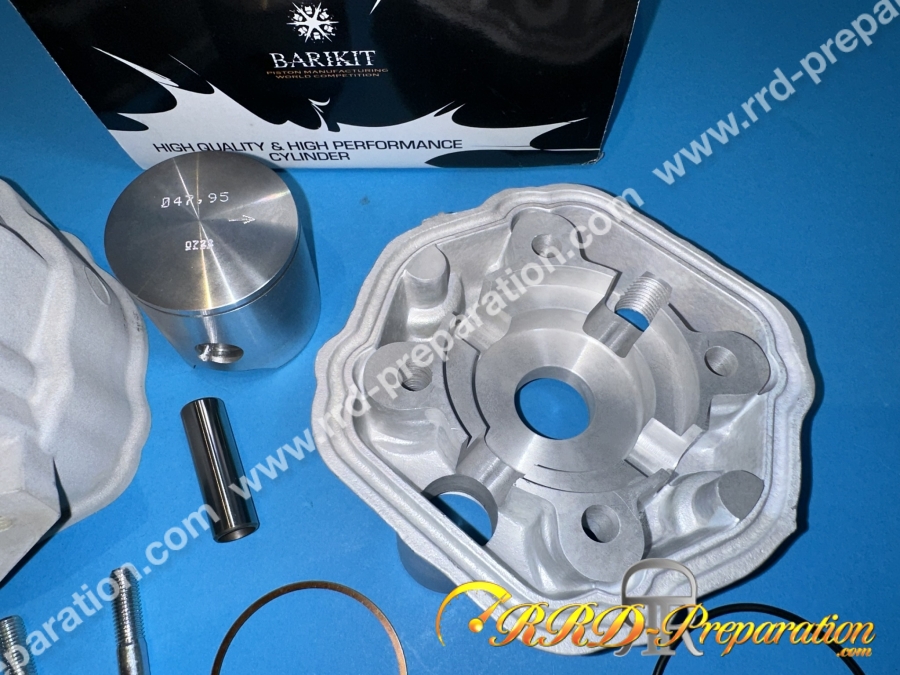 Kit 75cc high engine Ø48mm BARIKIT RACING aluminum DERBI euro 3 & 4 ...