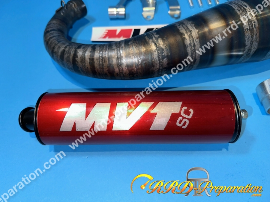 Exhaust MVT SC G2 COMPETITION MBK 51 / AV10 square swingarm