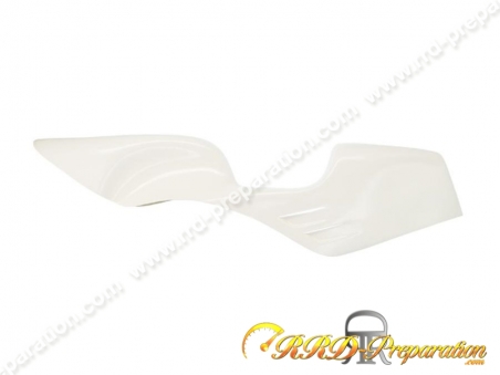 Mono coque, selle CGN Polyester pour PEUGEOT 103, MBK 51... Blanche