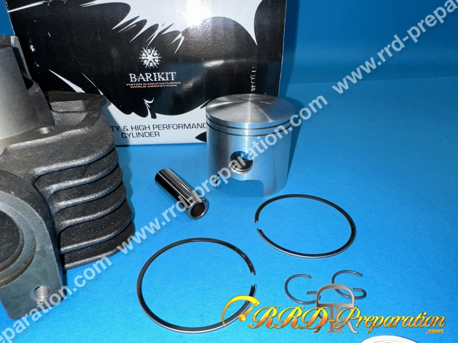 Cylinder - piston without cylinder head 70cc Ø47mm BARIKIT cast iron ...
