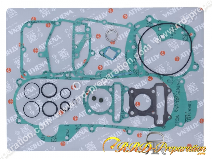 Complete engine gasket kit (19 pieces) ATHENA for SYM FIDDLE, SYMPLY ...