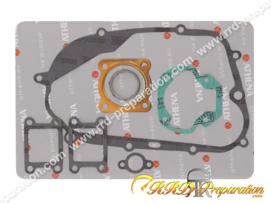 Complete engine gasket kit (7 pieces) ATHENA for YAMAHA DT, GT, RD, TY ...