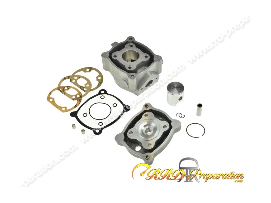 50cc liquid aluminum kit with MVT COMPETITION G3 cylinder head (103, 51 ...