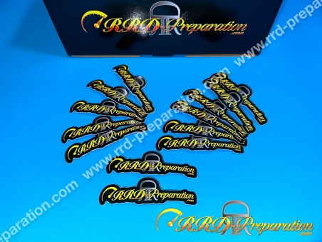 RRD sticker 10 x 3cm pre-cut adhesive