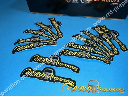 RRD sticker 10 x 3cm pre-cut adhesive