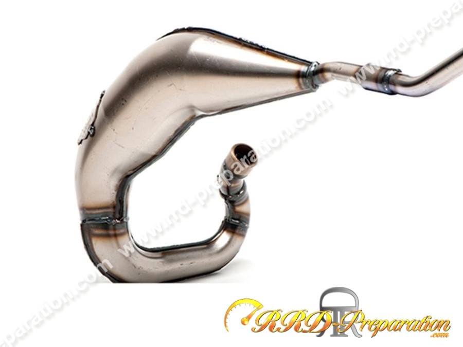 Pot d'échappement YASUNI CROSS passage haut gauche DERBI BULTACO, ASTRO LOBITO, X-RACE, X-TREM ...