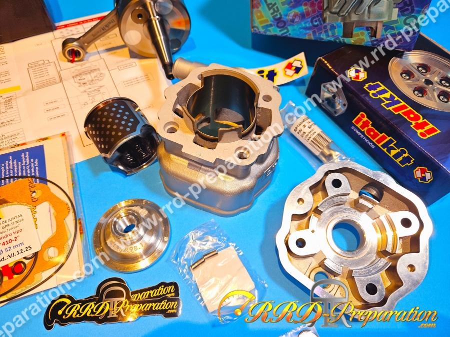 Pack ITALKIT Racing 96cc Ø52mm single segment (with crankshaft stroke ...