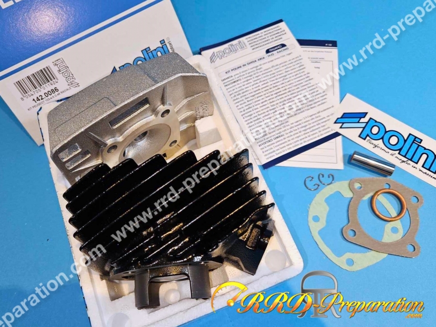Kit 70 Ø46mm POLINI RADIAL fonte air avec culasse Peugeot 103, Fox ...