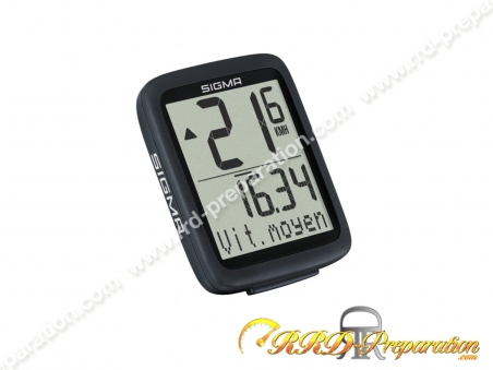 SIGMA BC 8.0 WR 8 FCTS medidor digital cableado para Moto, Bicicleta ...