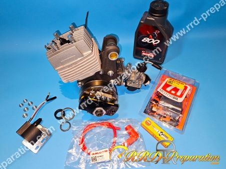 MALOSSI 70cc complete engine for Peugeot 103 SPX, MVX, RC X and CLIP ...