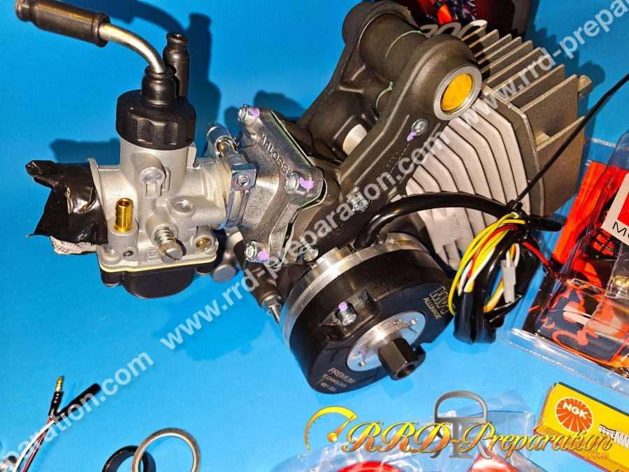 MALOSSI 70cc complete engine for Peugeot 103 SPX, MVX, RC X and CLIP ...