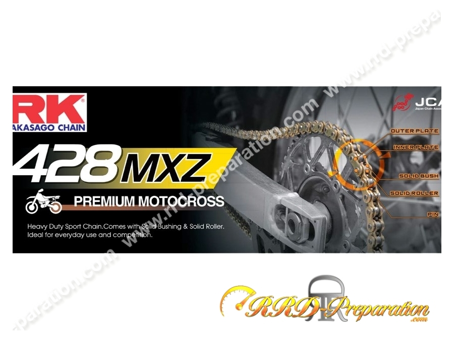 Kit chaine KMX.125 '86/98