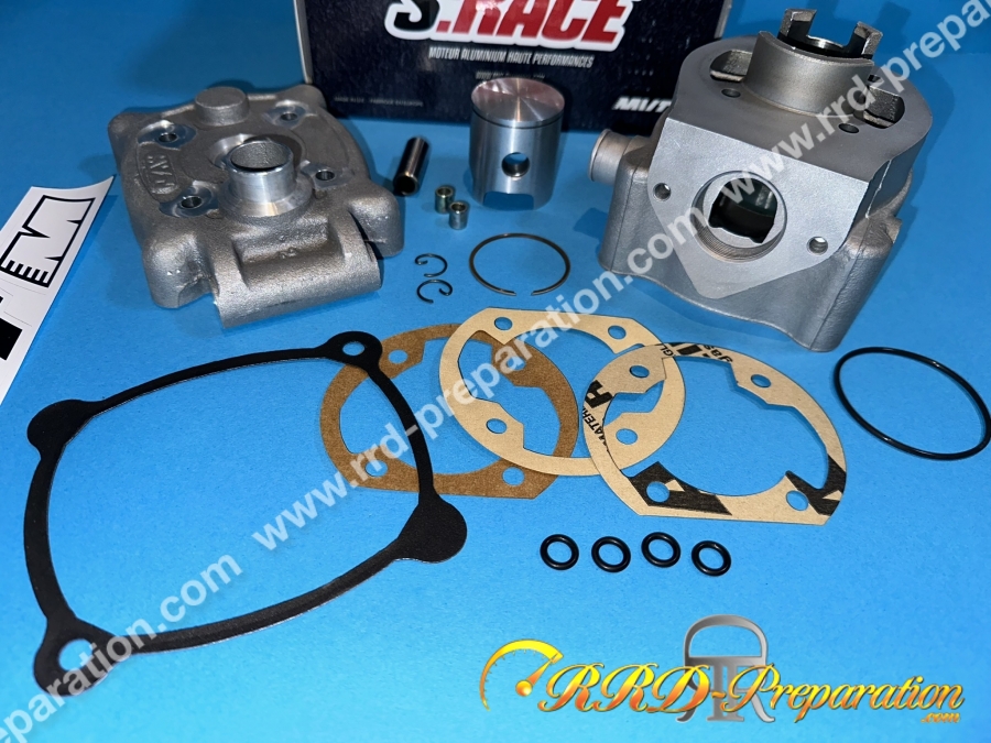 50cc liquid aluminum kit with MVT COMPETITION G2 B MBK 51 / AV10 ...