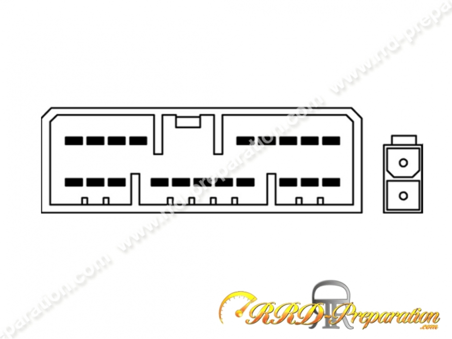 CDI DOPPLER box for 50cc scooter ignition PIAGGIO ZIP 4T 3V EURO 4