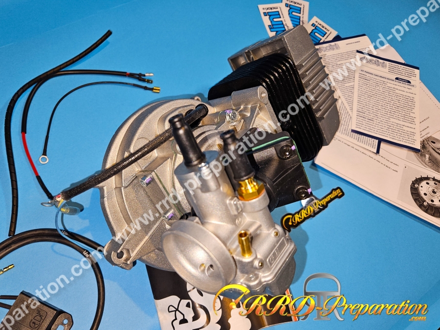 Complete engine 65cc assembled POLINI with valves for PIAGGIO CIAO ...