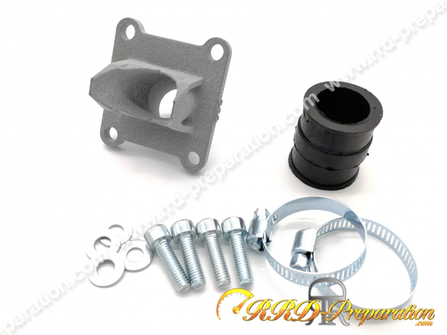 Pipe droite C. BOUCHET souple 19 à 21mm pour PEUGEOT 103 et MBK 51 avec ...