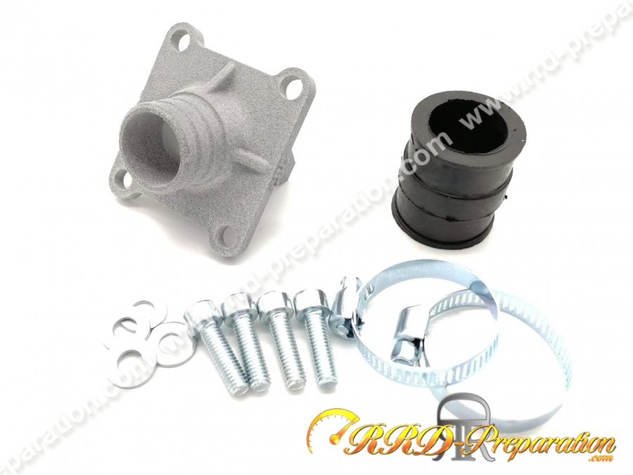 Straight pipe C. BOUCHET flexible 19 to 21mm for PEUGEOT 103 and MBK 51 ...