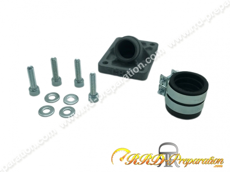 copy of Flexible adjustable MALOSSI intake pipe, at 90° Ø28 to 32mm ...