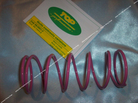TOP PERFORMANCES pink thrust spring + 30% for Mbk, Yamaha, Keeway, Cpi,