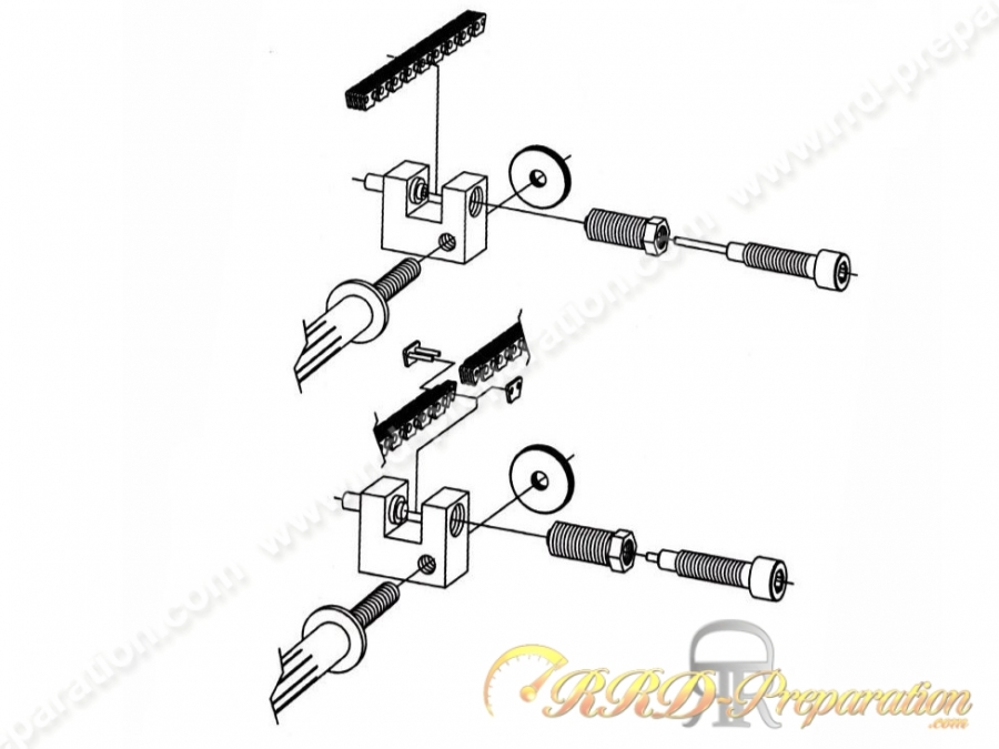 BUZZETTI timing chain disassembly / assembly tool (scooter, motorcycle ...